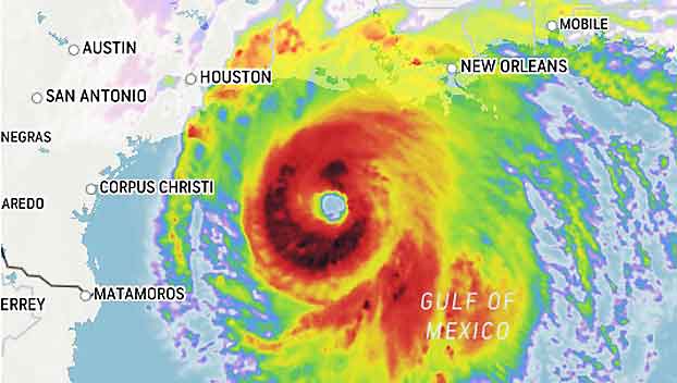 Forecasters: Hurricane Laura strengthens to ‘full beast mode,’ expected ...