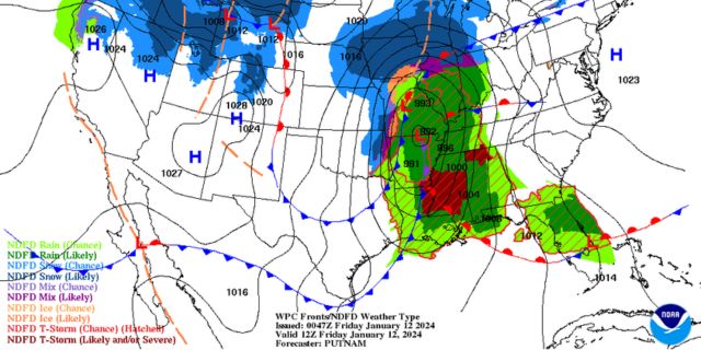 Mississippi Skies: Friday morning to bring storms, chance for severe ...