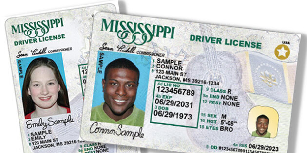 New Mississippi driver's license unveiled — features state flag, iconic ...