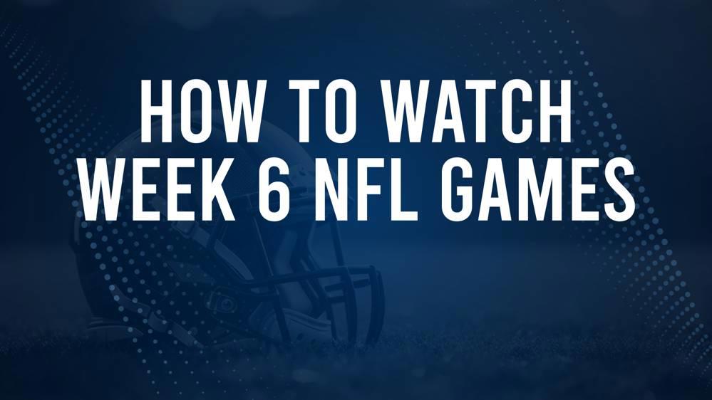 NFL Week 6 TV Schedule, Streams, Start Times, Channels | Magnolia State ...