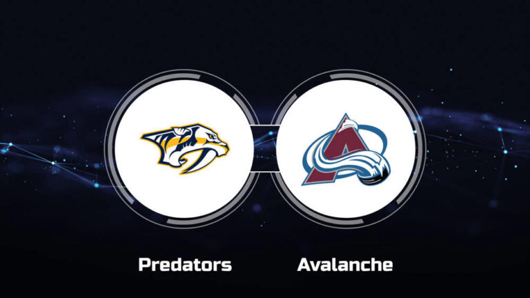 Buy Tickets For Nashville Predators Vs Colorado Avalanche On November