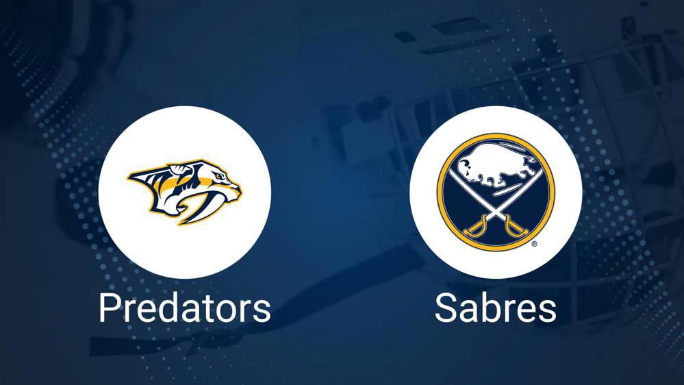 How to Pick the Predators vs. Sabres Game with Odds, Spread, Betting ...